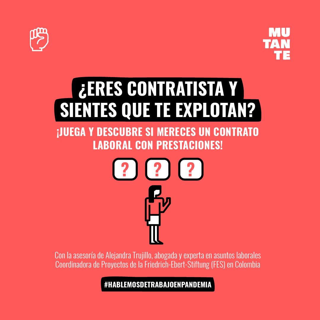 ¿Eres contratista y sientes que te explotan? - MUTANTE