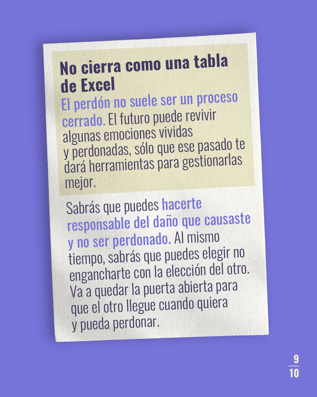 Kit de primeros auxilios emocionales para aproximarse al perdón - MUTANTE