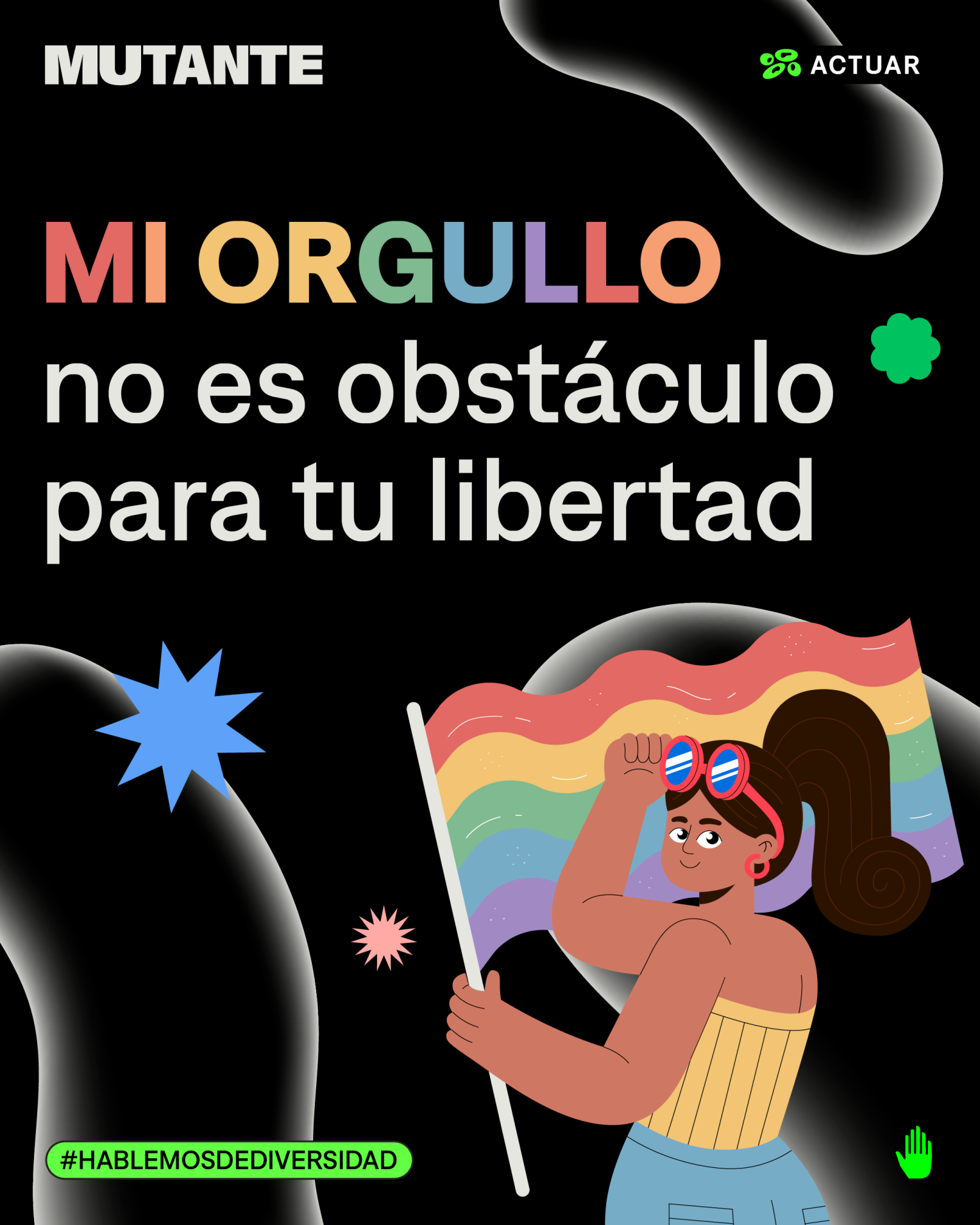 4 afiches para hablar de diversidad - MUTANTE
