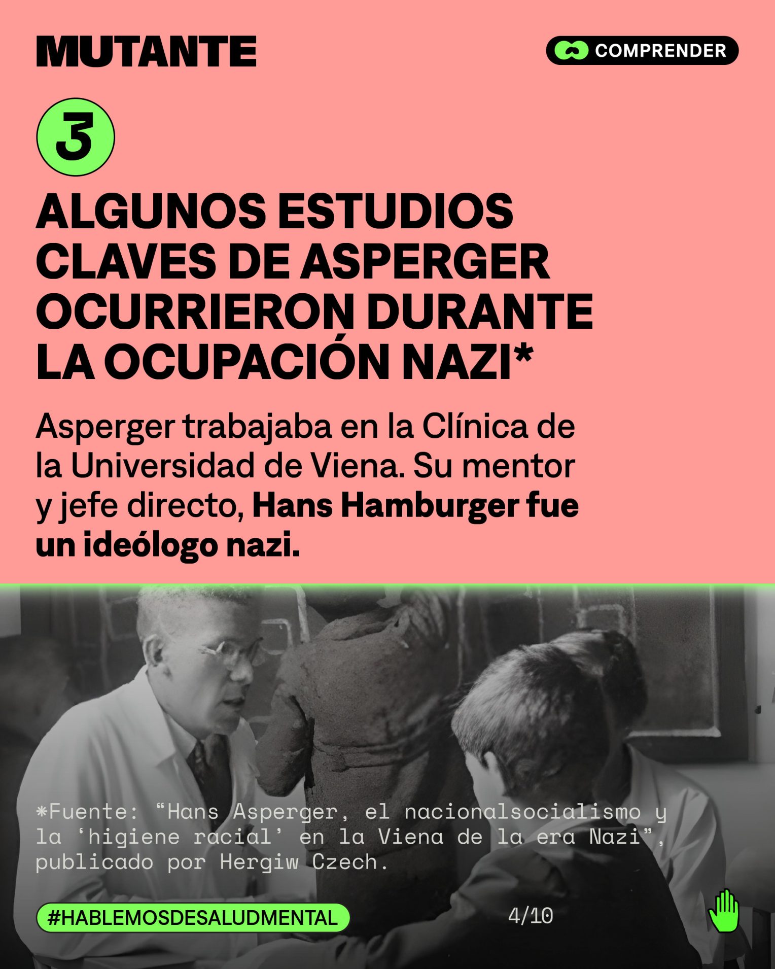 MUTANTE - El pasado nazi detrás de la palabra 'asperger'
