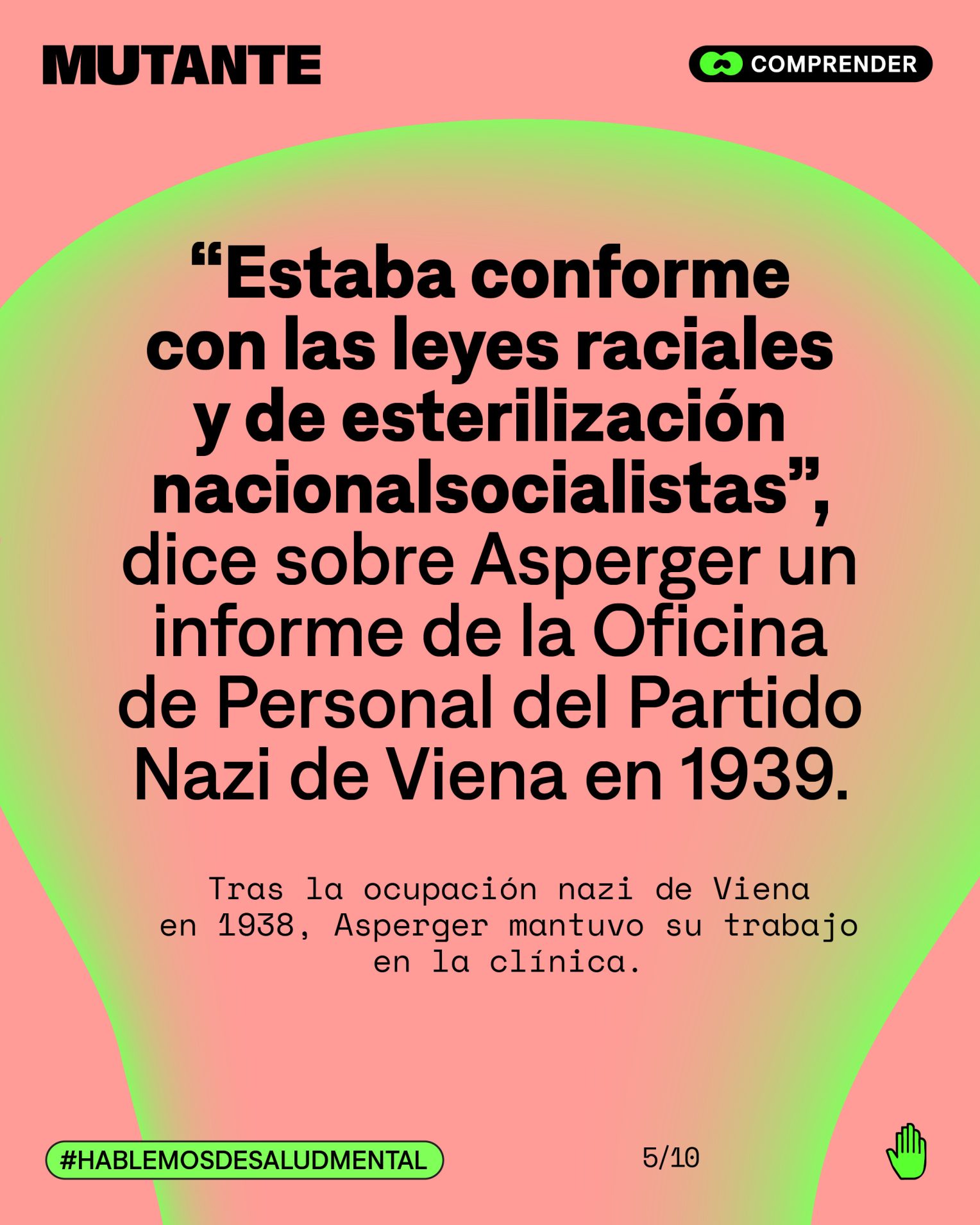 MUTANTE - El pasado nazi detrás de la palabra 'asperger'