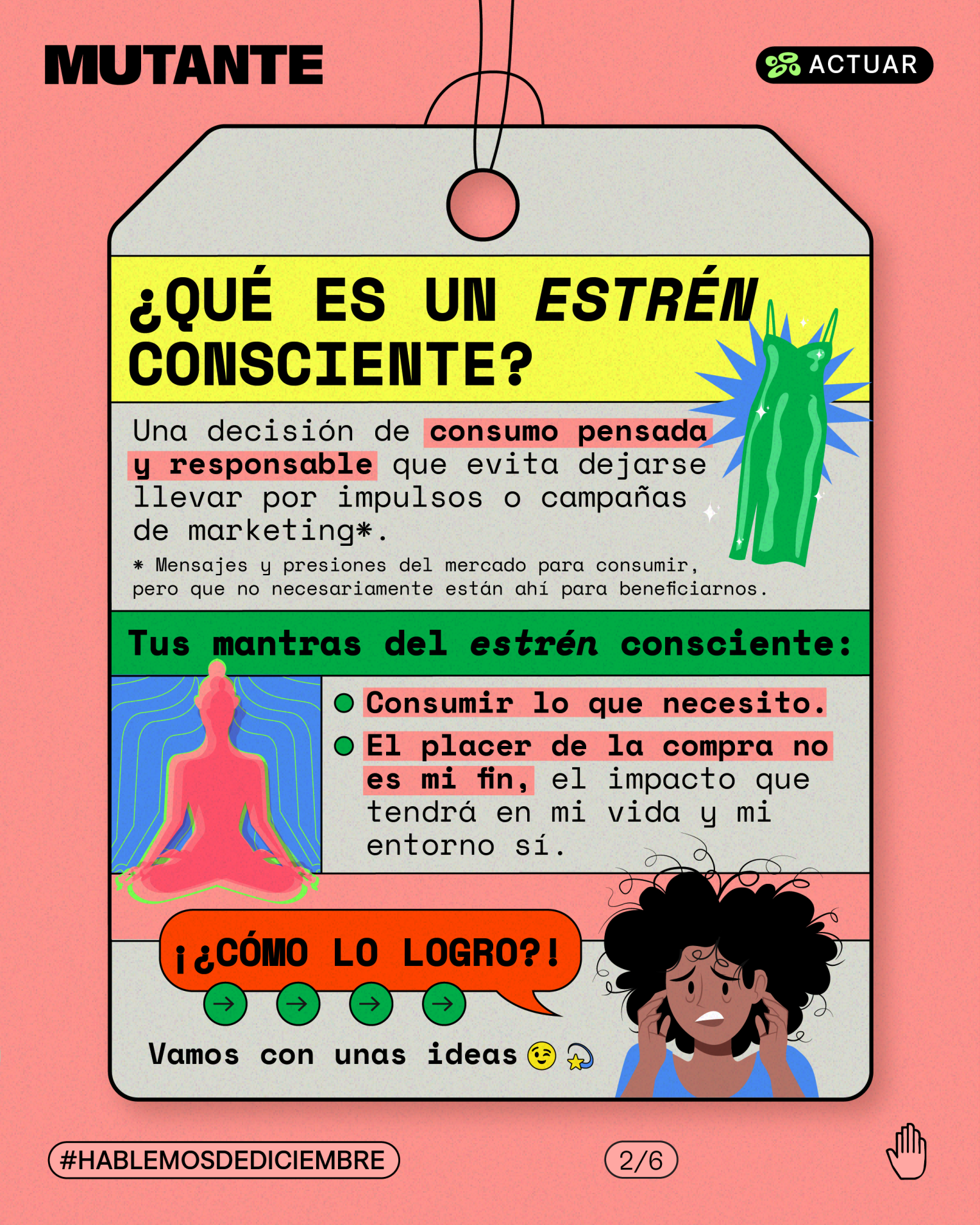 Instructivo para el 'estrén' consciente - MUTANTE