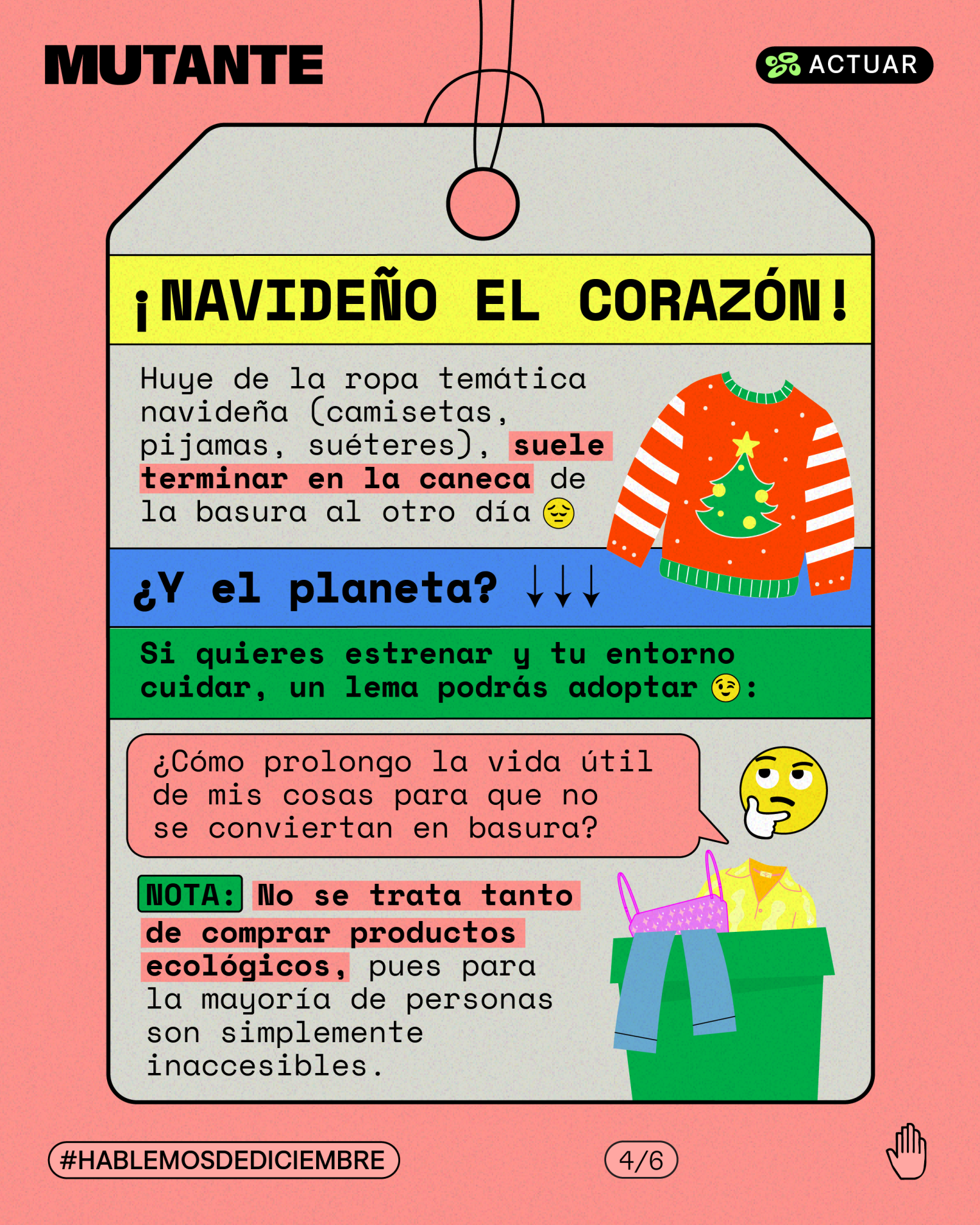 Instructivo para el 'estrén' consciente - MUTANTE
