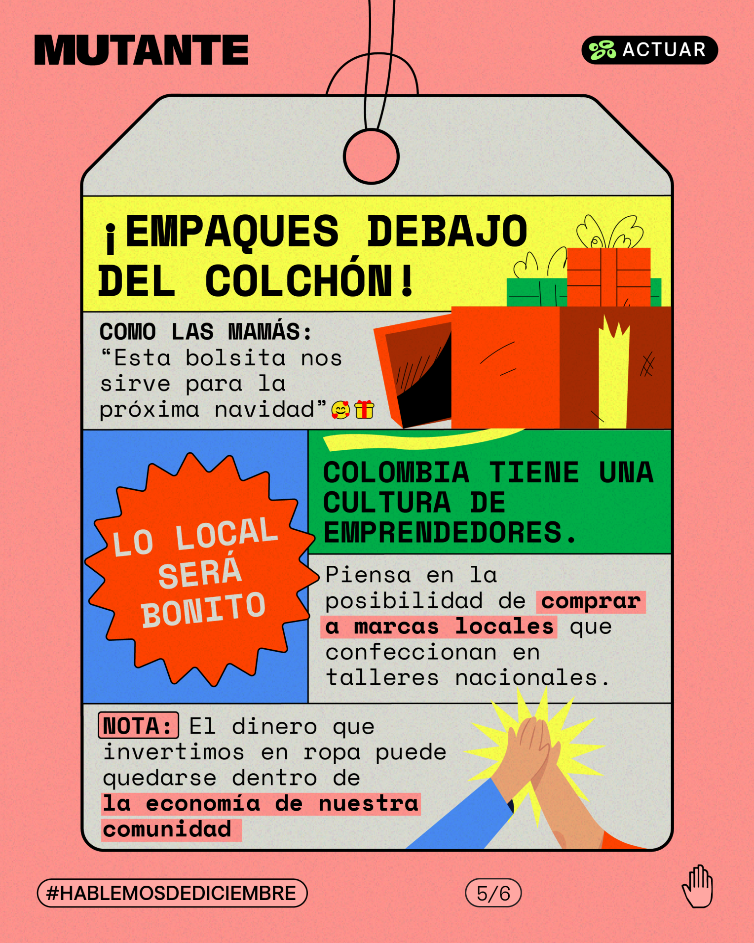 Instructivo para el 'estrén' consciente - MUTANTE